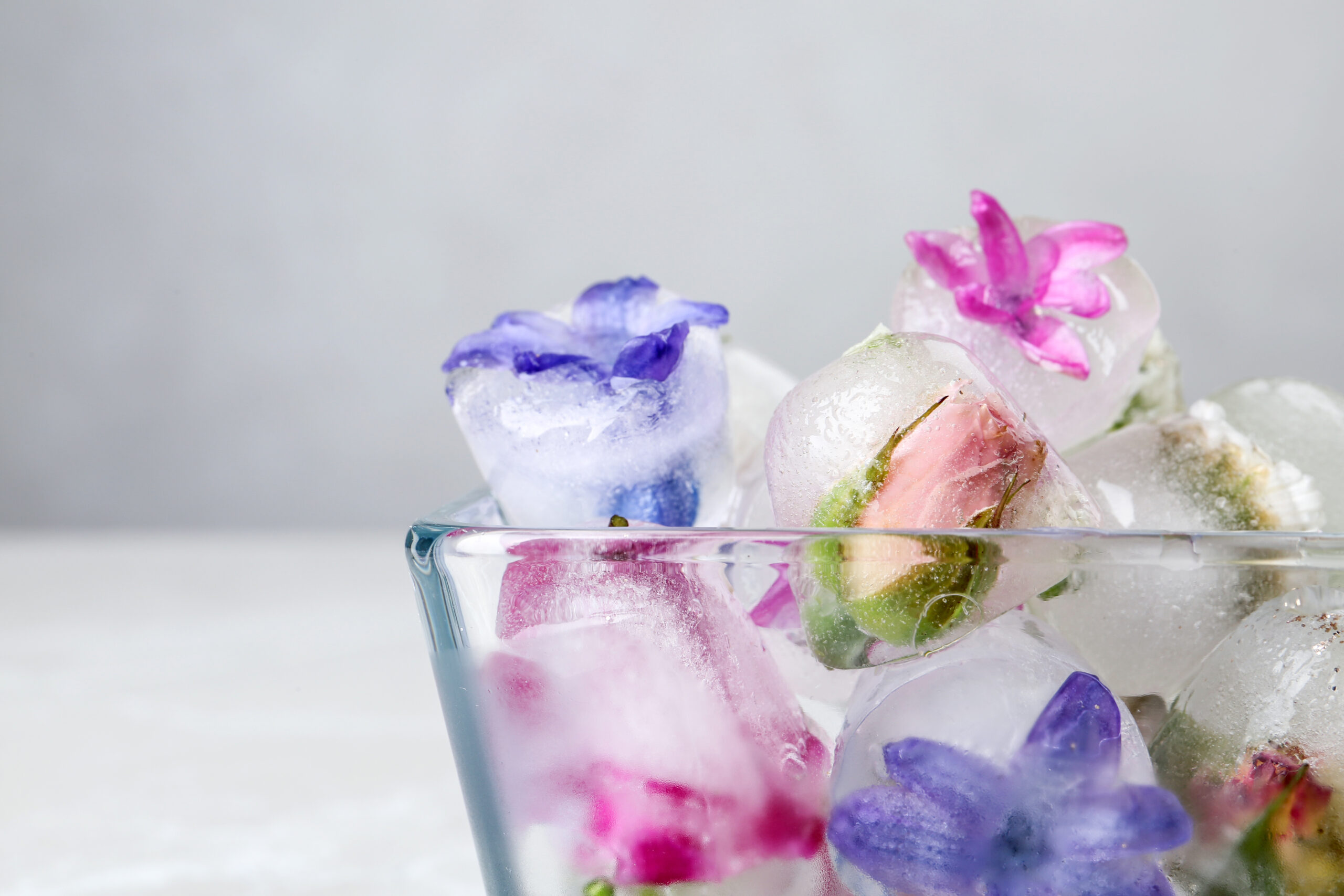 Floral Ice Cubes: An Easy Way to Bring the Garden Indoors - Earth's Ally